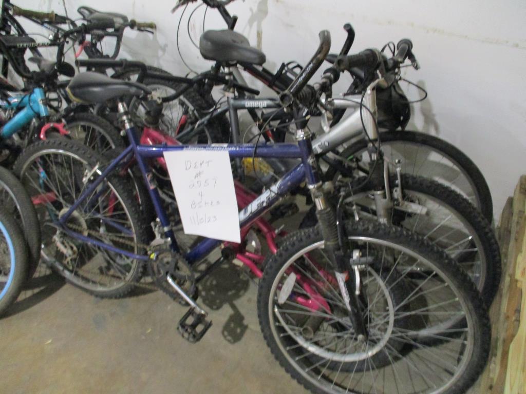 Group Of 4 Used Bikes | Property Room
