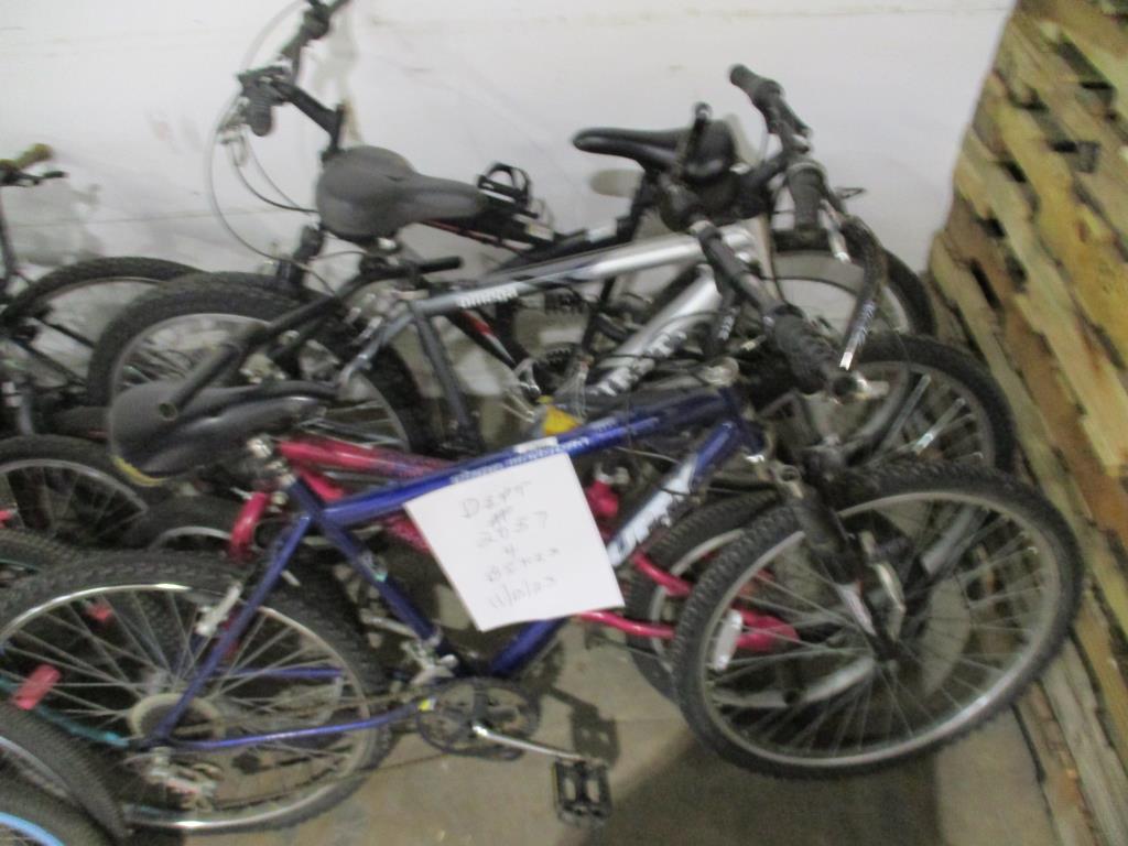 Group Of 4 Used Bikes | Property Room