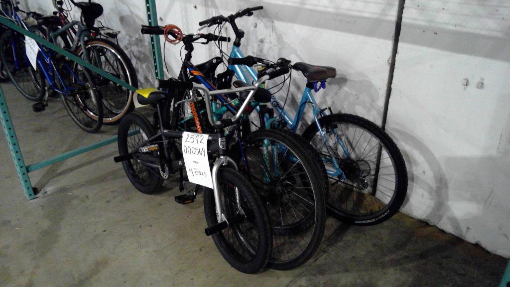 Group Of 4 Used Bikes | Property Room