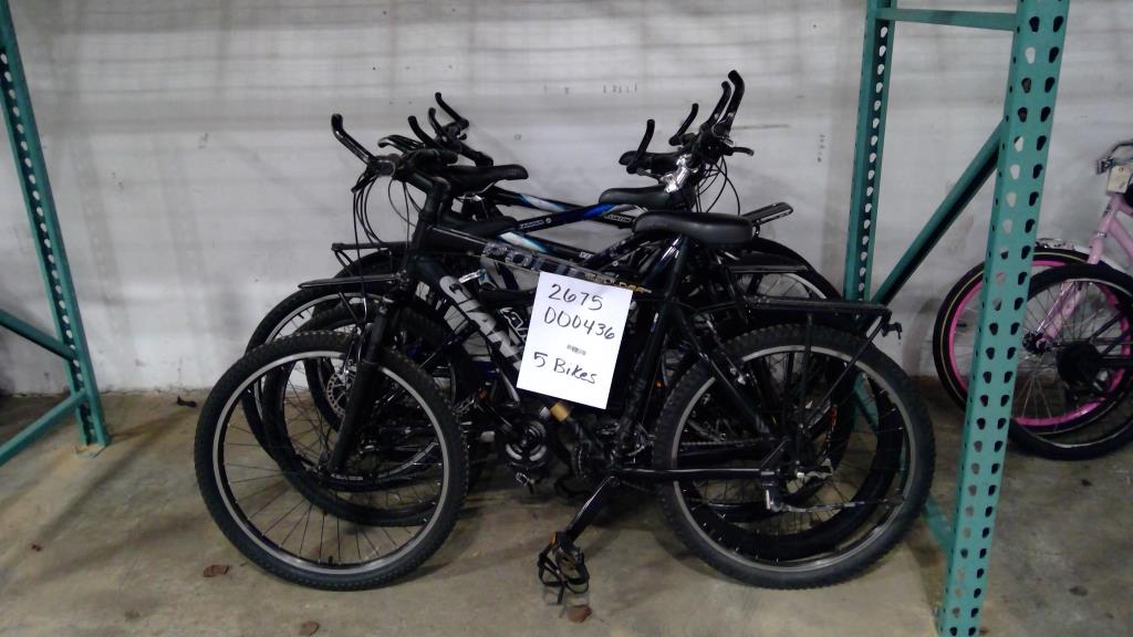 Group Of 5 Used Bikes | Property Room