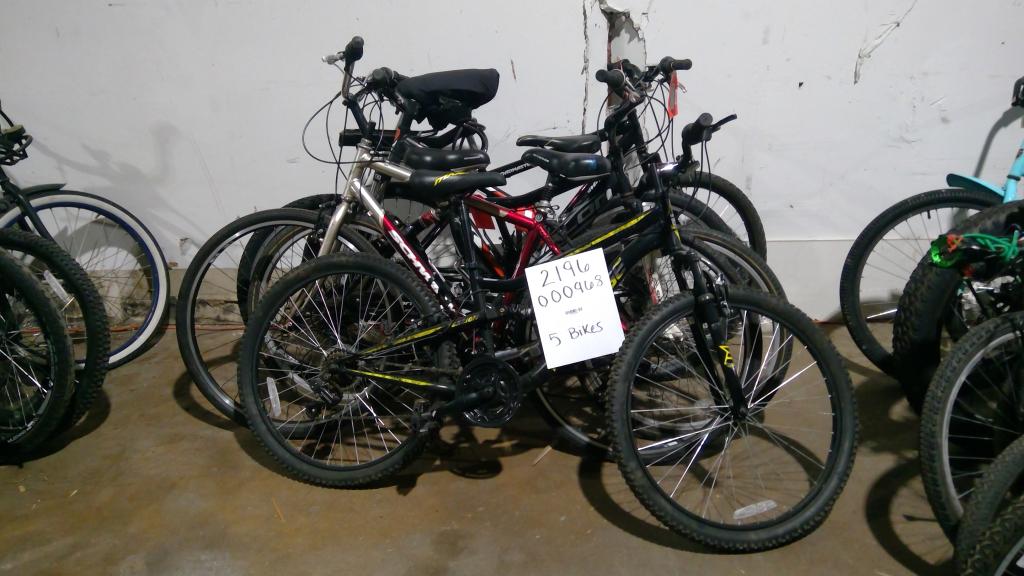 Group Of 5 Used Bikes | Property Room