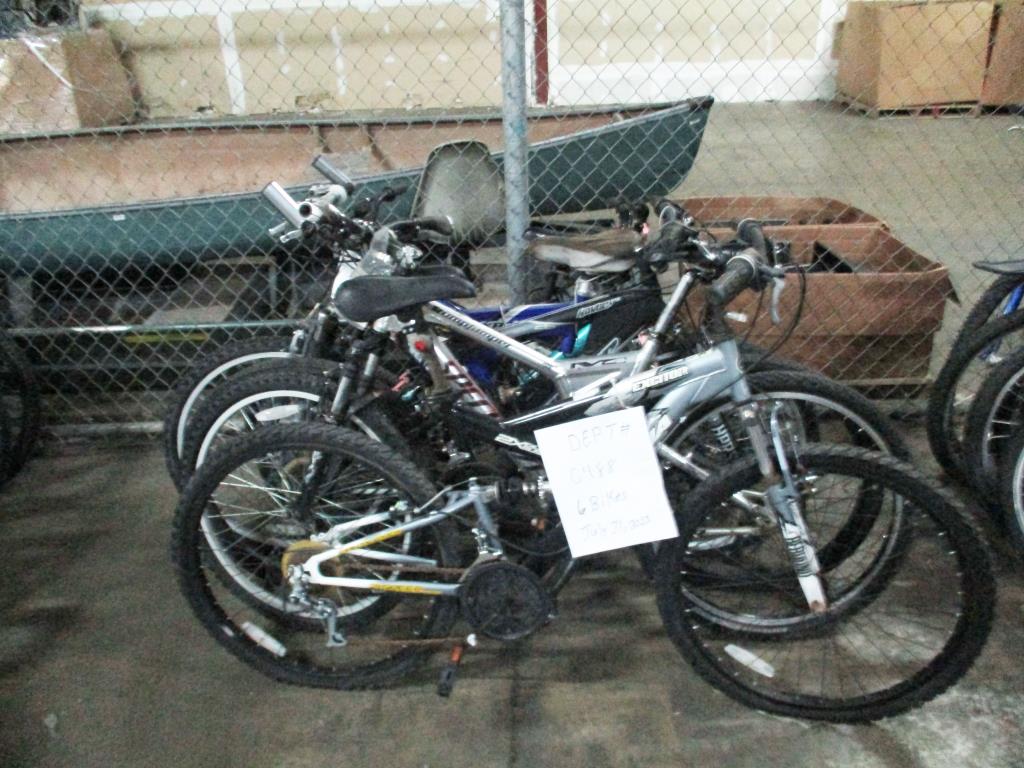Group Of 6 Used Bikes | Property Room