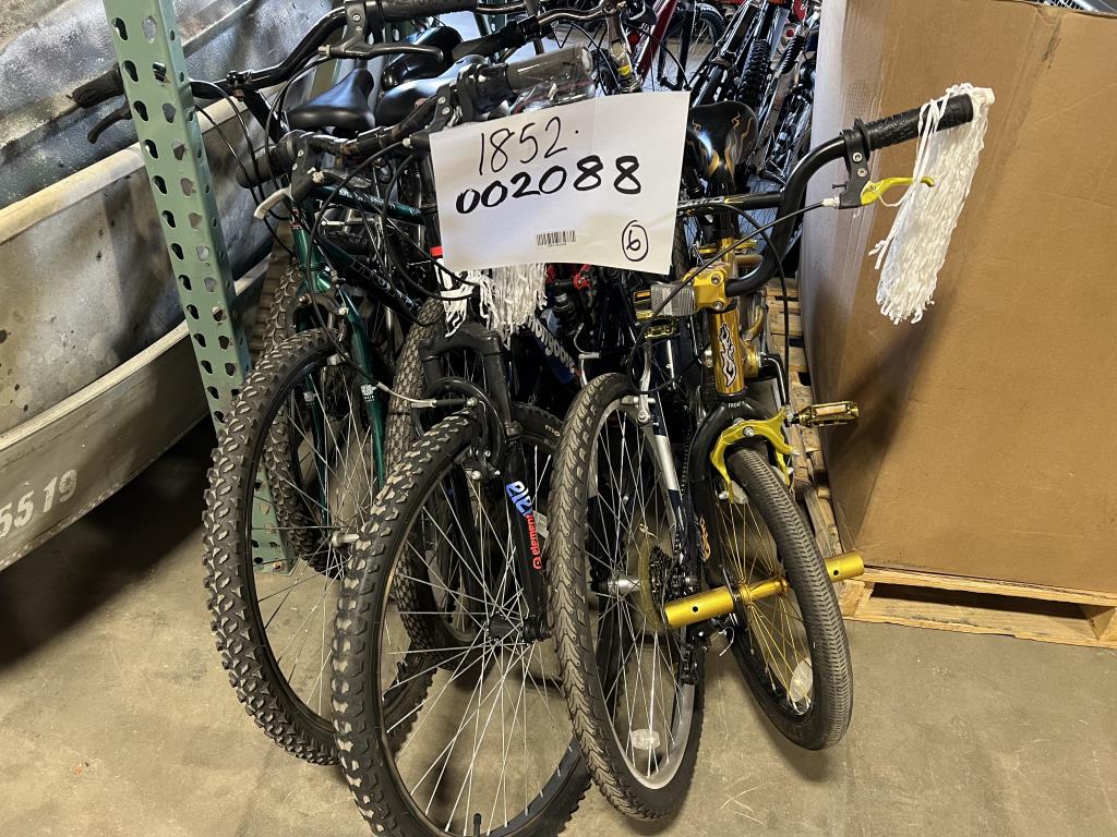 Group Of 6 Used Bikes | Property Room