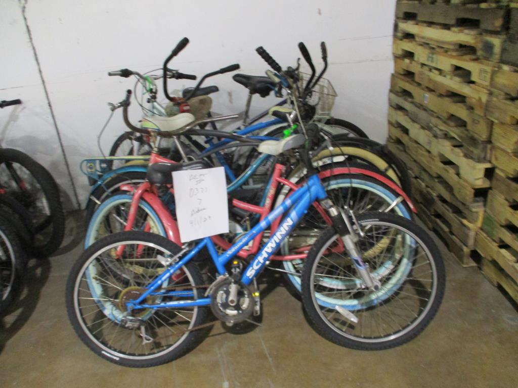 Group Of 7 Used Bikes | Property Room