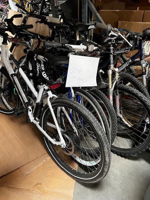 Group Of 7 Used Bikes | Property Room
