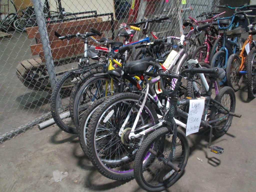 Group Of 7 Used Bikes | Property Room