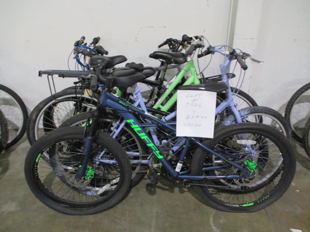 Group Of 7 Used Bikes | Property Room