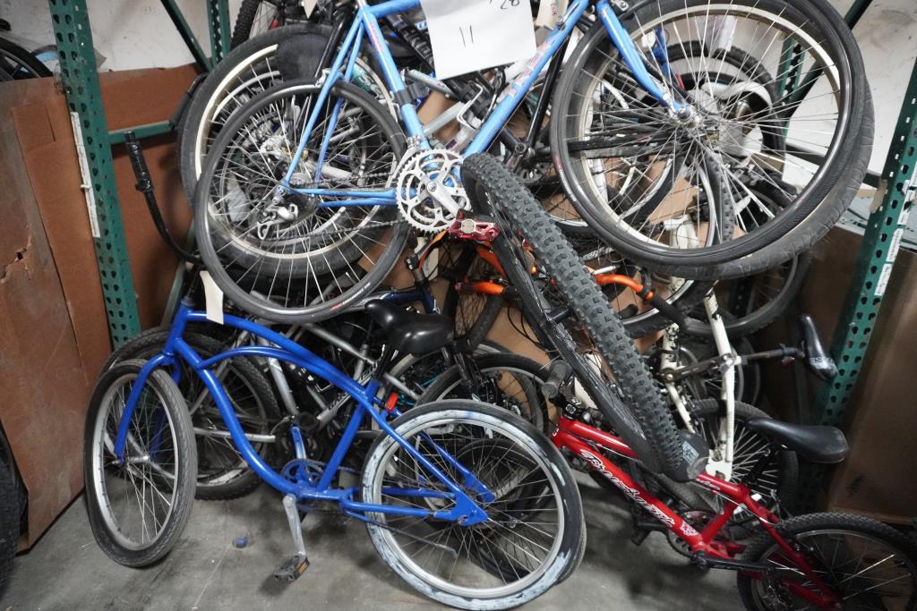 Group Of 8 Used Bikes | Property Room