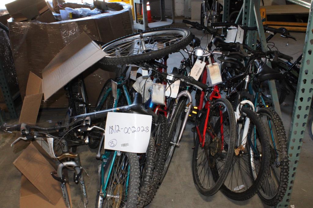 Group Of 8 Used Bikes | Property Room