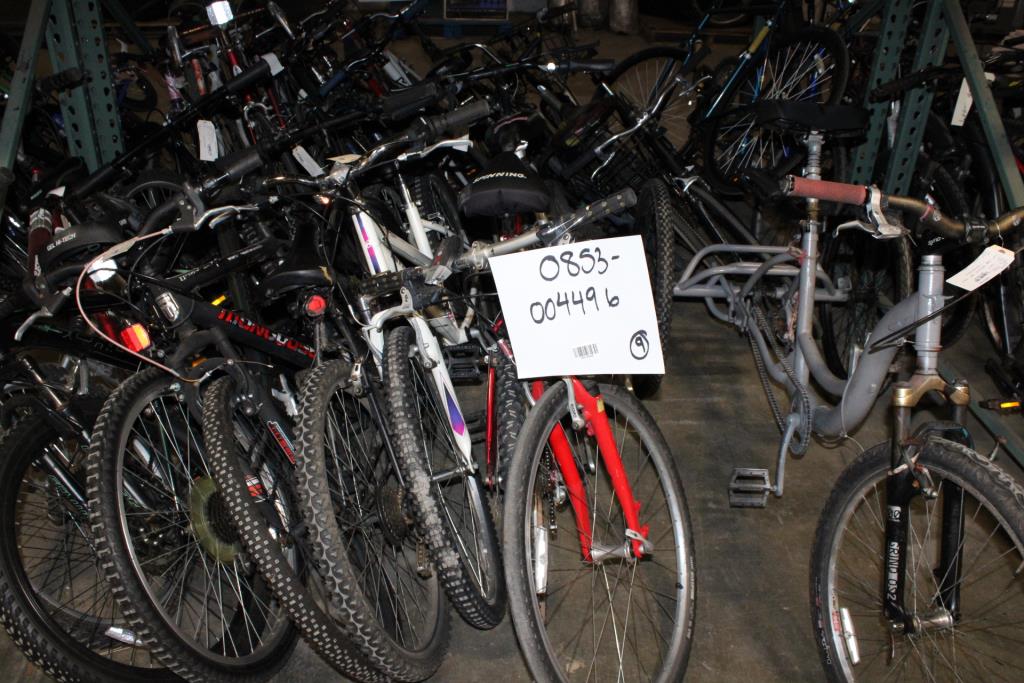 Group Of 9 Used Bikes | Property Room
