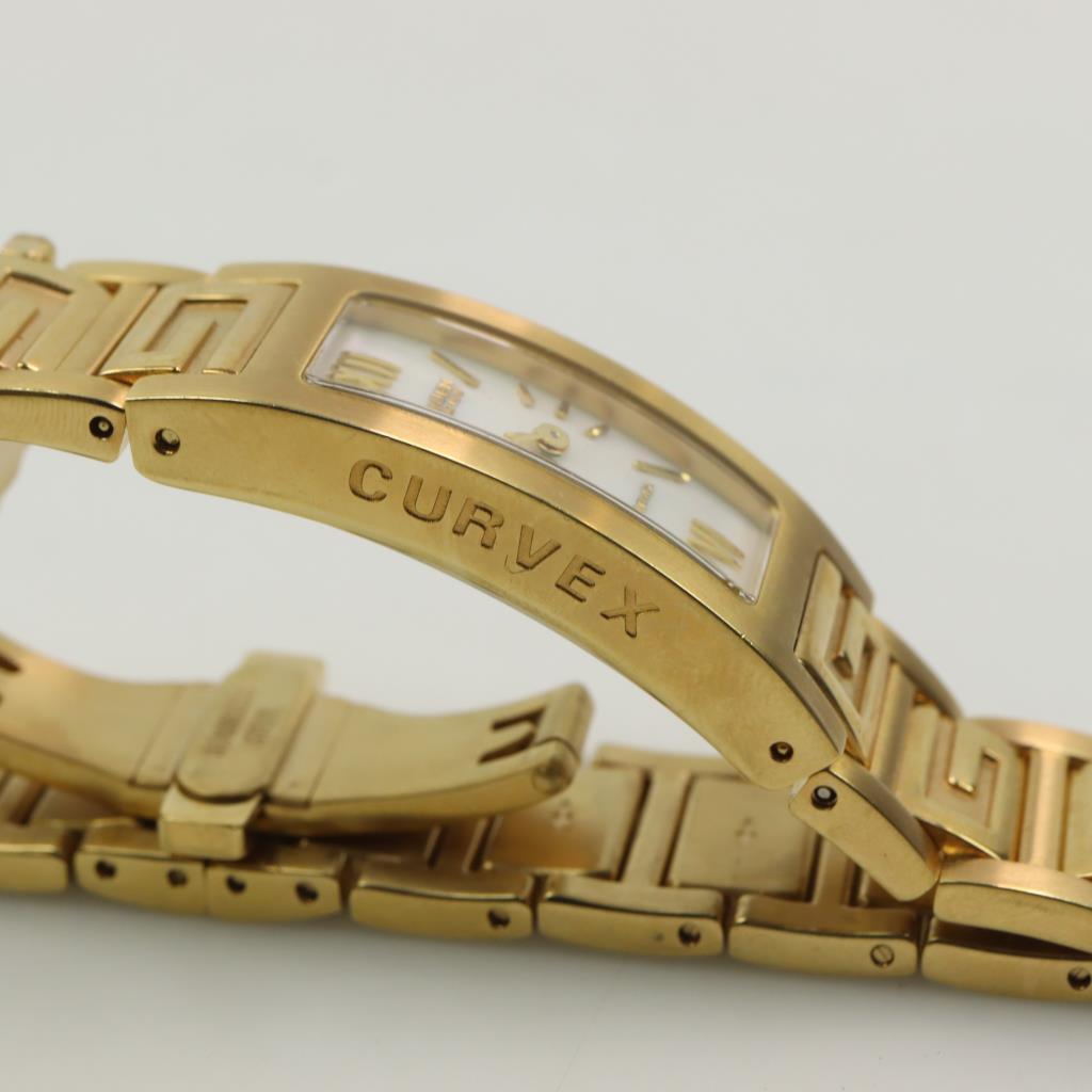 Gruen 10kt GP MOP Dial Curve Watch | Property Room