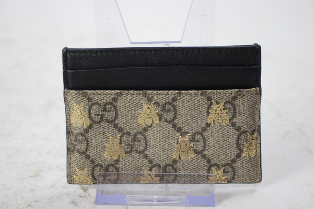 Gucci Designer Credit Card Holder - Doublechecked By Entrupy | Property ...