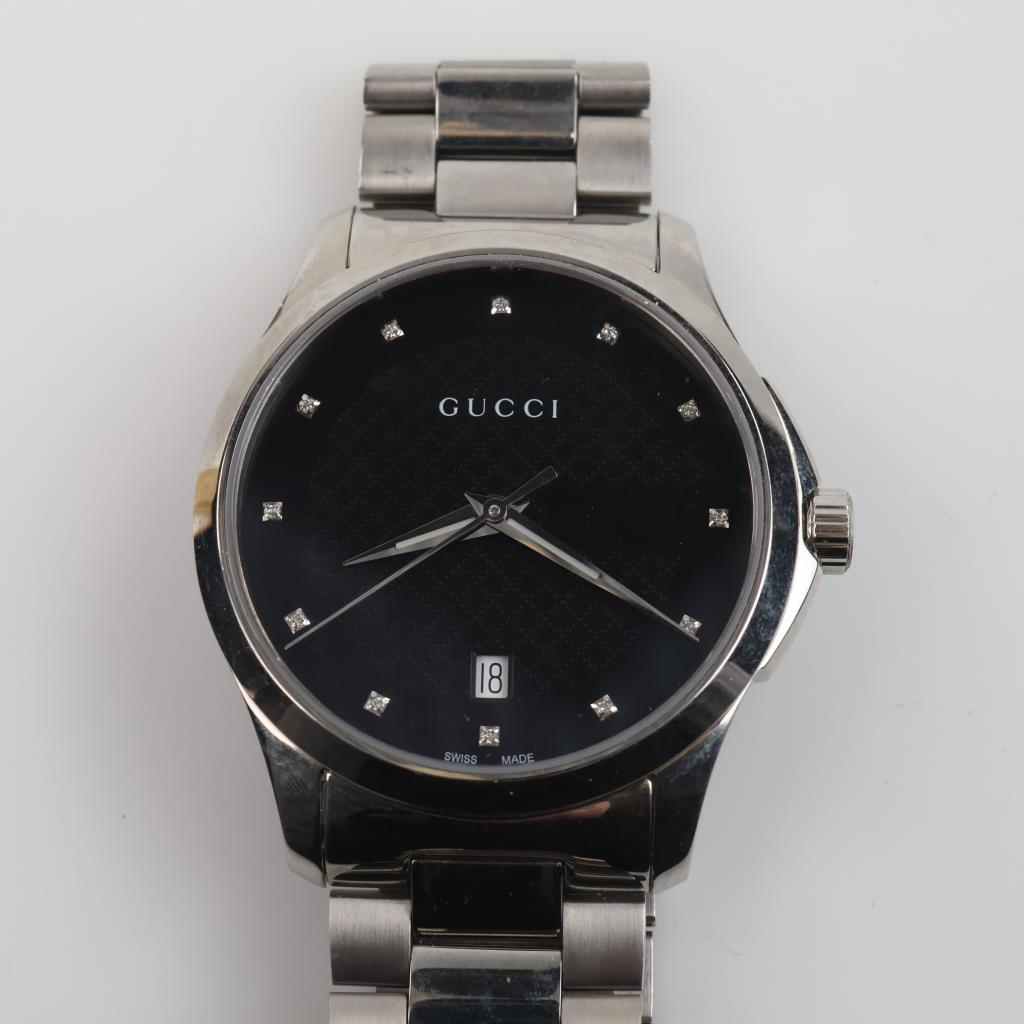 Gucci G Timeless Black Dial Watch | Property Room