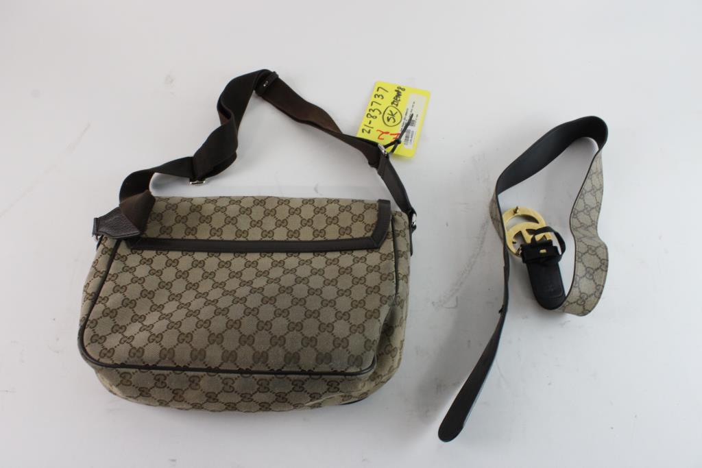 Gucci GG Canvas Handbag - Doublechecked By Entrupy | Property Room