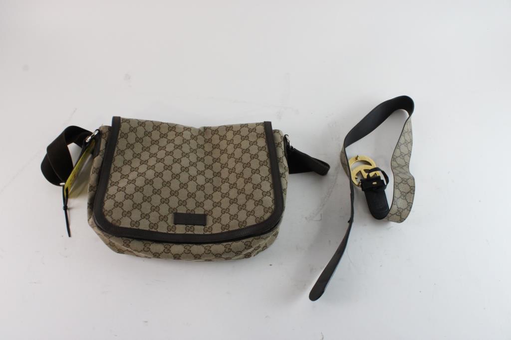 Gucci GG Canvas Handbag - Doublechecked By Entrupy | Property Room