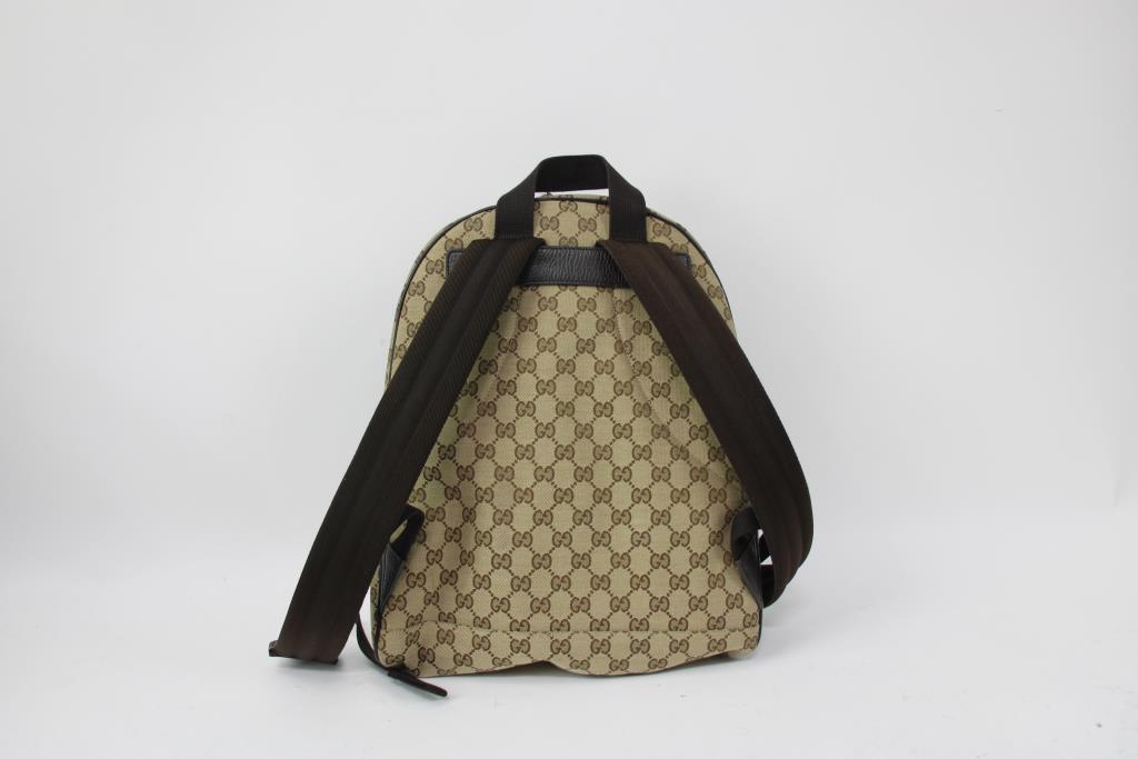 Gucci GG Monogram Travel Backpack - Doublechecked By Entrupy | Property ...