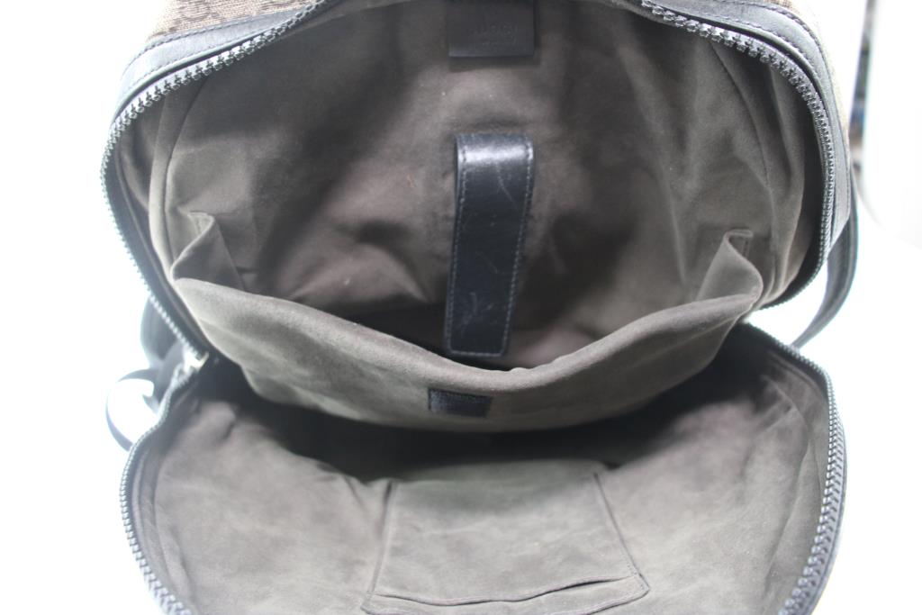 Gucci GG Supreme Eden Backpack - Doublechecked By Entrupy | Property Room
