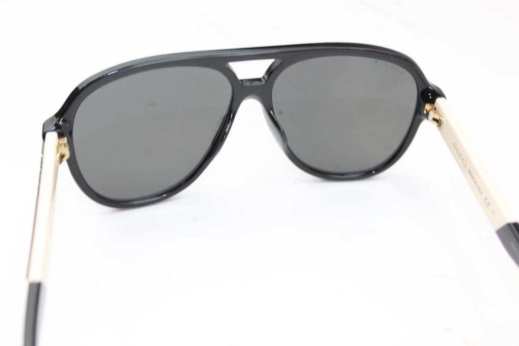Gucci GG0463S 002 Black/Polarised Grey | Property Room