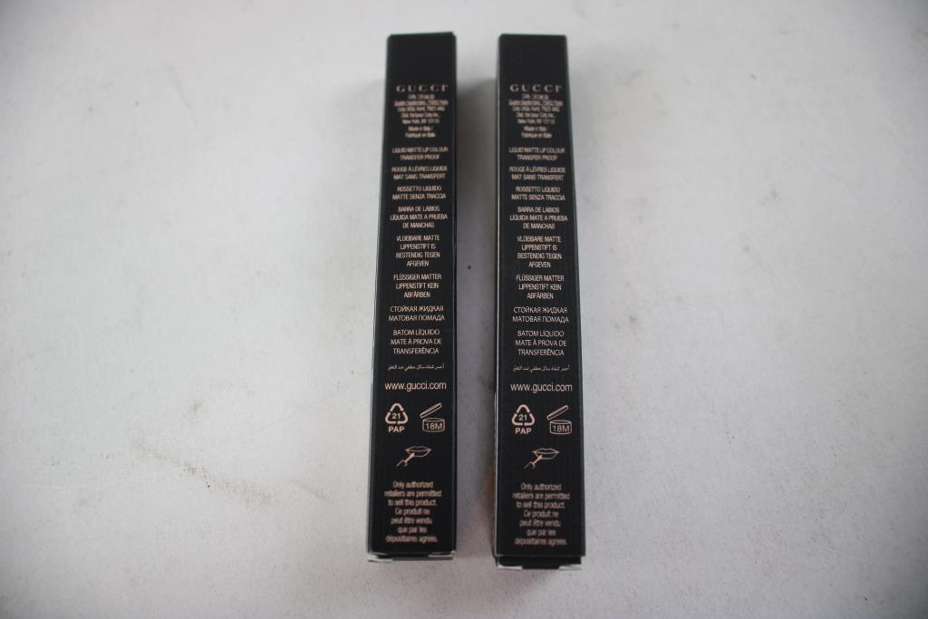 Gucci Liquid Matte Lip Colour, 203 Mildred Roewood | Property Room