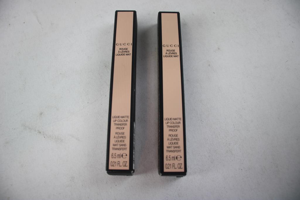 Gucci Liquid Matte Lip Colour, 203 Mildred Roewood | Property Room