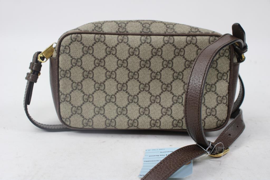 Gucci Ophidia GG Supreme Shoulder Bag - Doublechecked By Entrupy ...