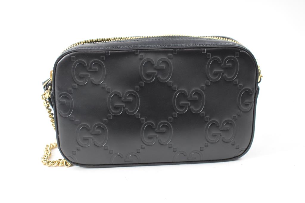 Gucci Super Mini GG Shoulder Bag - Doublechecked By Entrupy | Property Room