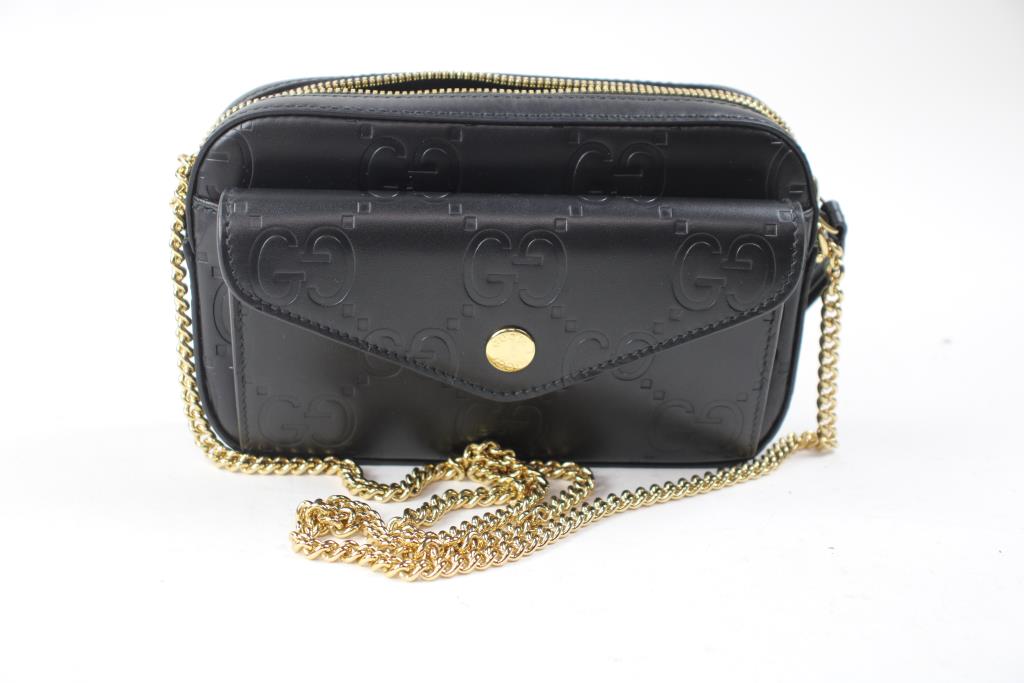 Gucci Super Mini GG Shoulder Bag - Doublechecked By Entrupy | Property Room