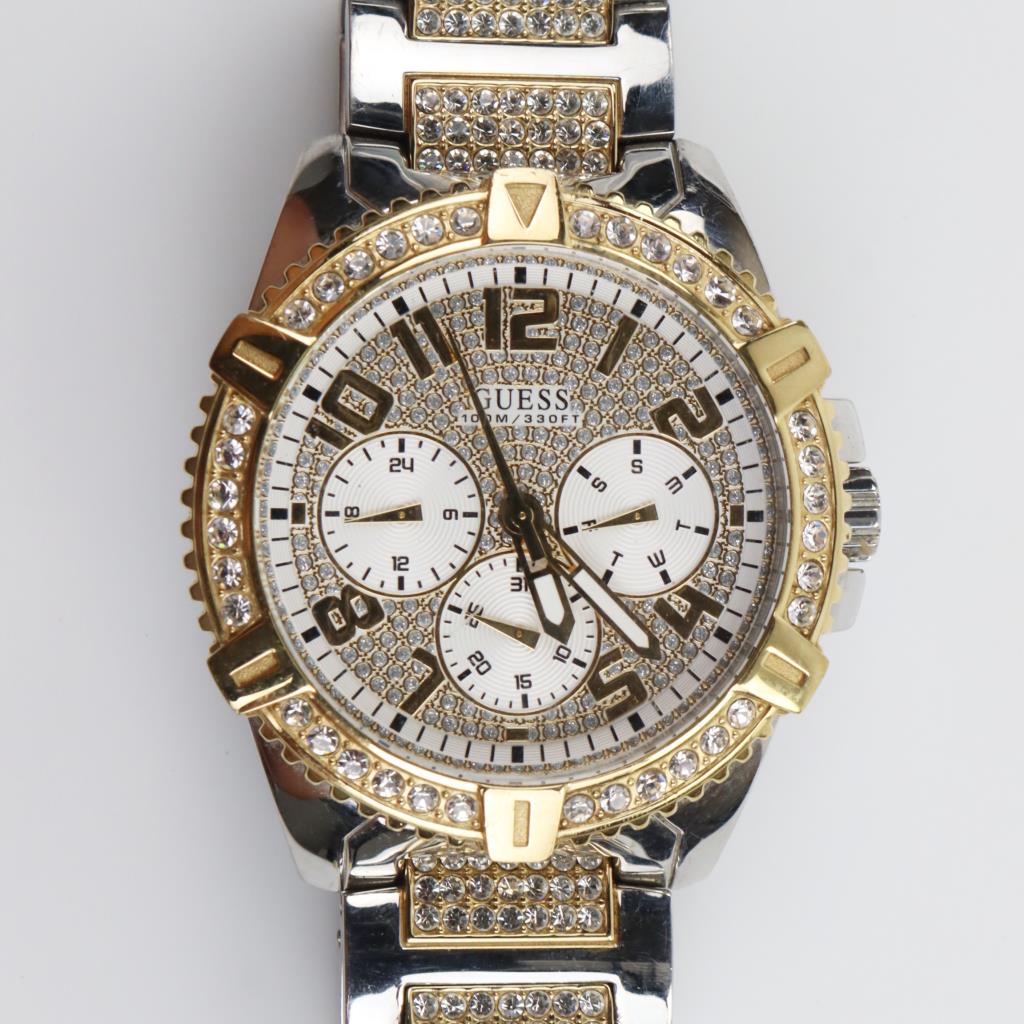 Guess Two-tone Metal Chronograph Watch | Property Room