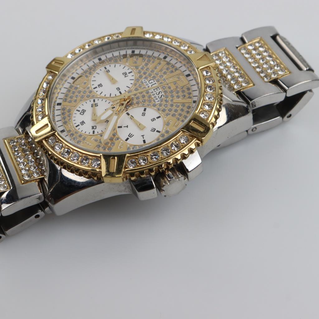 Guess Two-tone Metal Chronograph Watch | Property Room