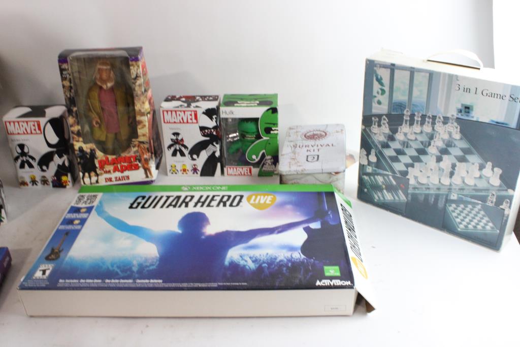 Guitar Hero Live & Other Toys/Games, 5+ Pieces | Property Room