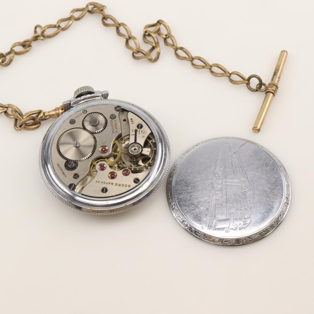 Gumm Accro Watch Co. Pocket Watch | Property Room