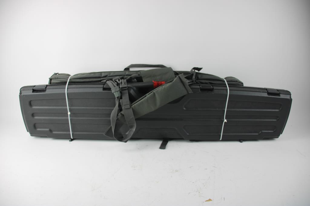 Gun Guard Plano Rifle Carry Case, Grey Rifle Carry Case, 2 Pieces ...