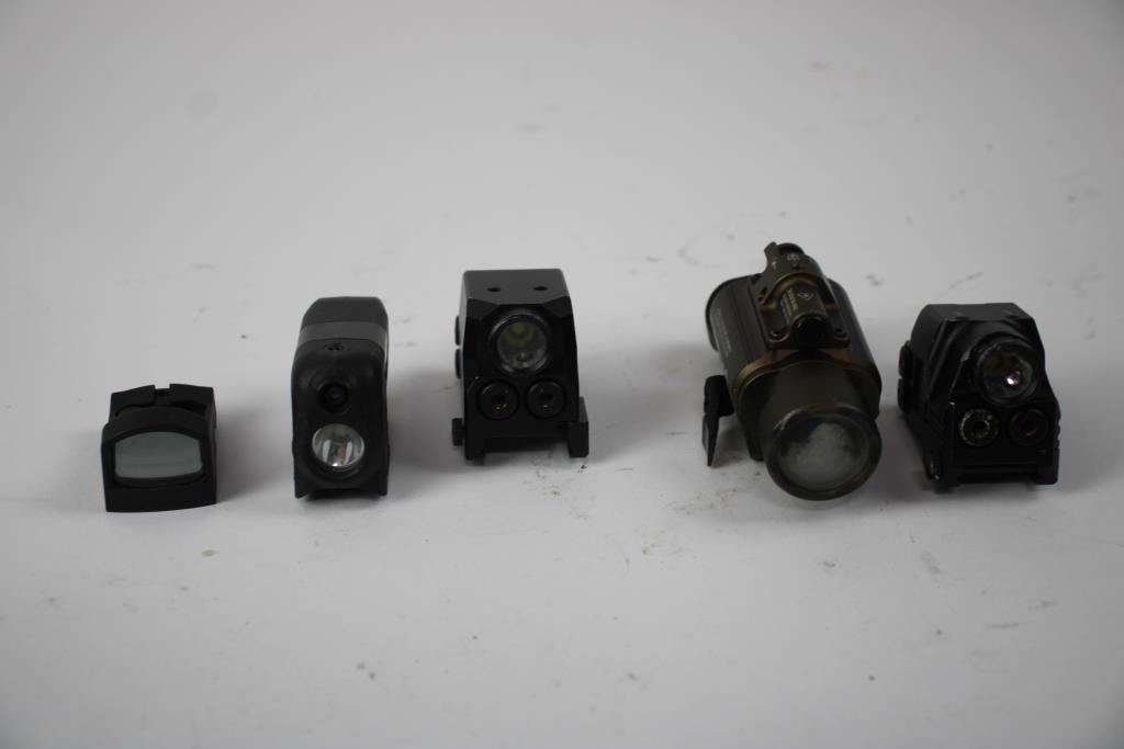 Gun Light And Red Dot Attachment Lot | Property Room