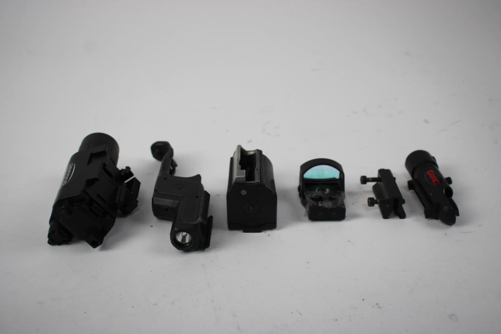 Gun Light And Red Dot Attachment Lot | Property Room