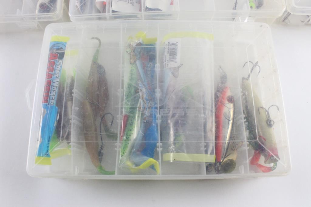 H2O Express Tackle Bag, With Tackle In Plastic Cases, 25+ Pieces ...