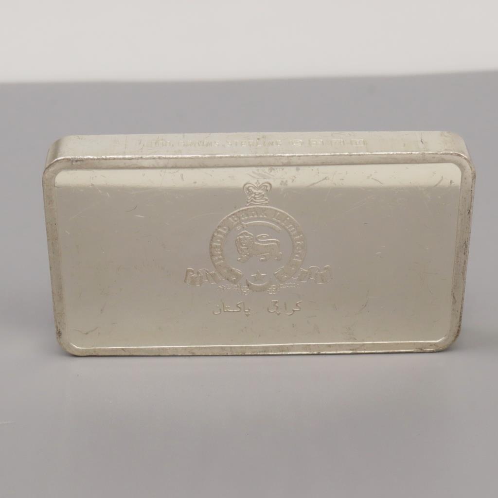 Habib Bank Limited Pakistan Proof Silver 1000 Grain Bar | Property Room