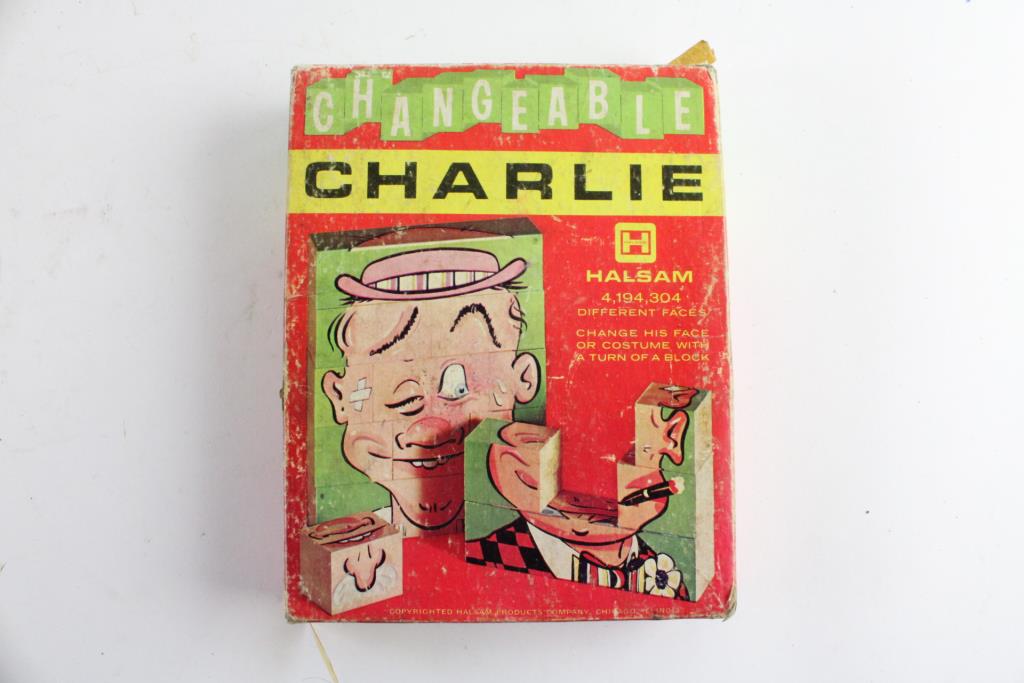 Halsam Changeable Charlie Vintage Block Set | Property Room