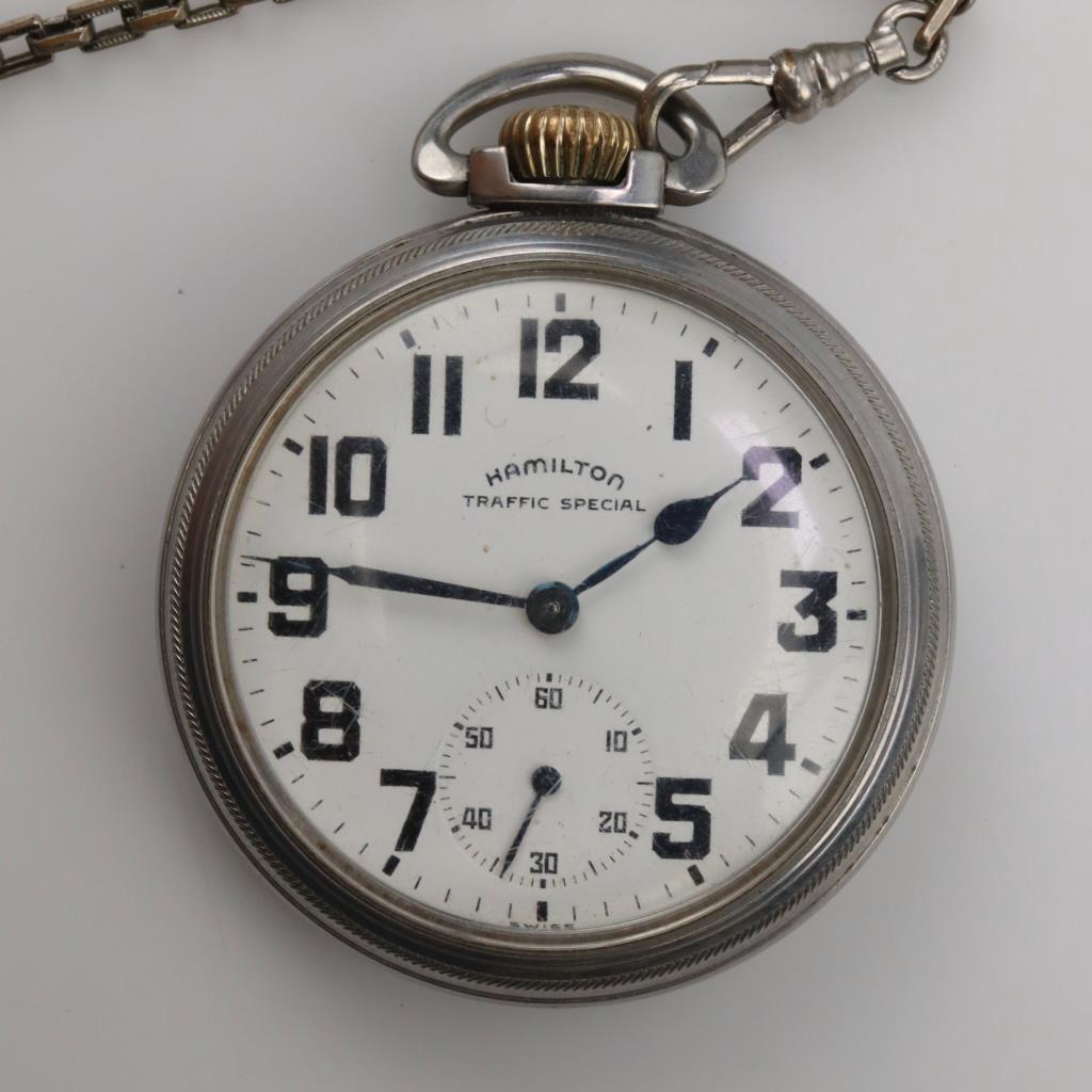 Hamilton Traffic Special Pocket Watch | Property Room