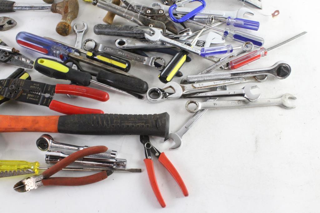 Hammer, Channel Locks, And More, 10+ Pieces | Property Room