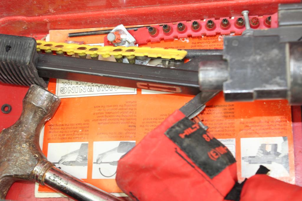 Hammer, Heavy Duty Semi Automatic Powder Actuated Tool Etc 10 Plus ...
