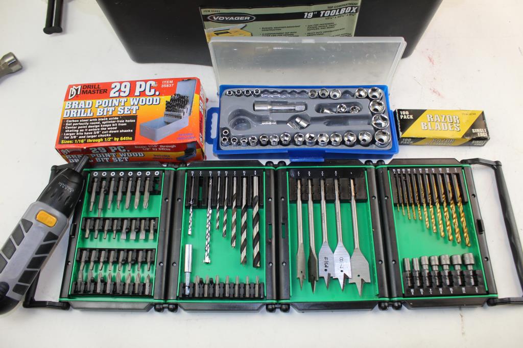 Hammer, Screwdriver, Socket Set 10 Plus Pieces | Property Room