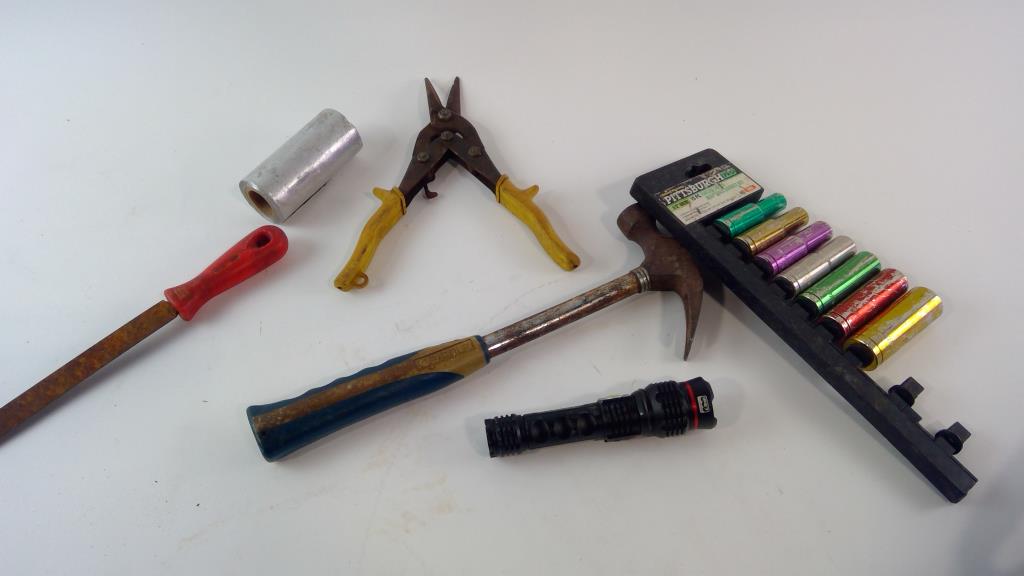 Hammer, Snips And More, 5+ Pieces | Property Room