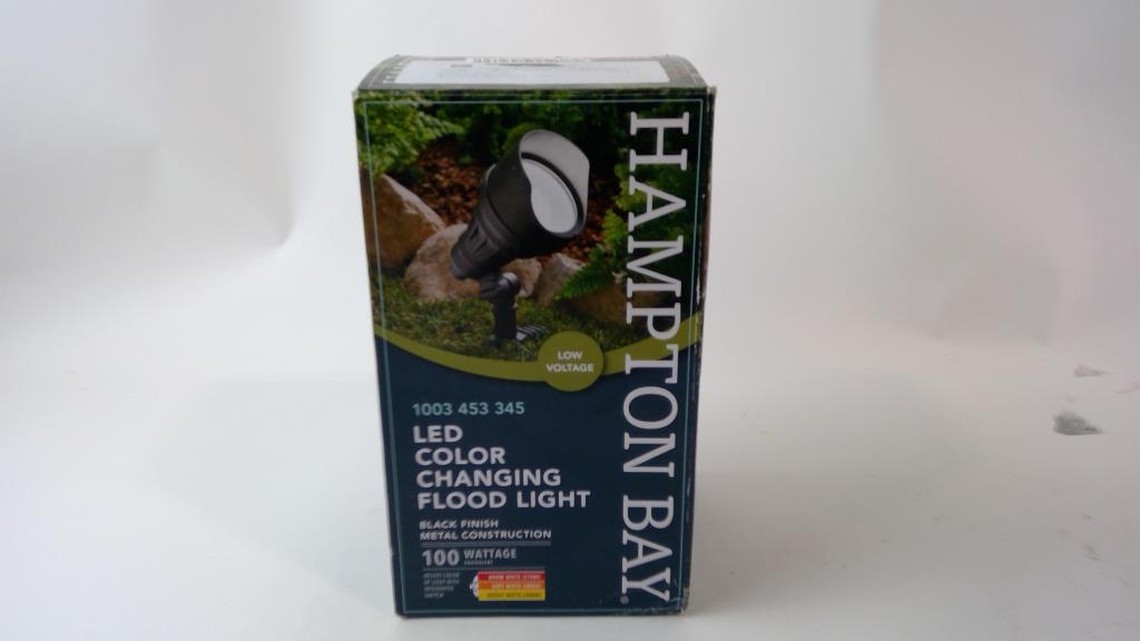HAMPTon Bay LED Color Changing Flood Light | Property Room