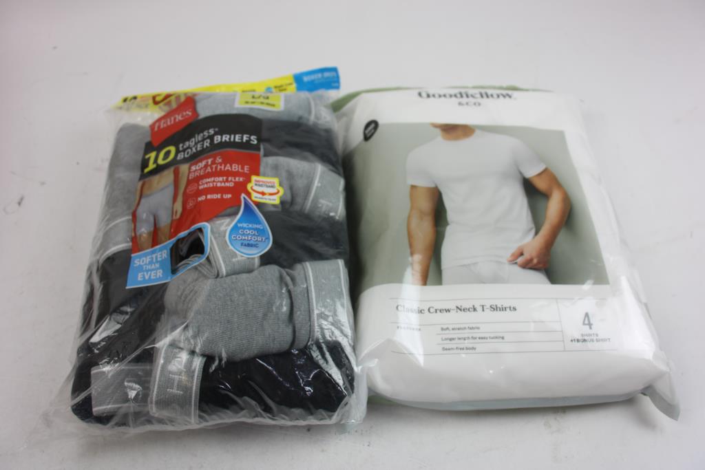 Hanes And Goodfellow Clothing Lot, 2 Pieces | Property Room