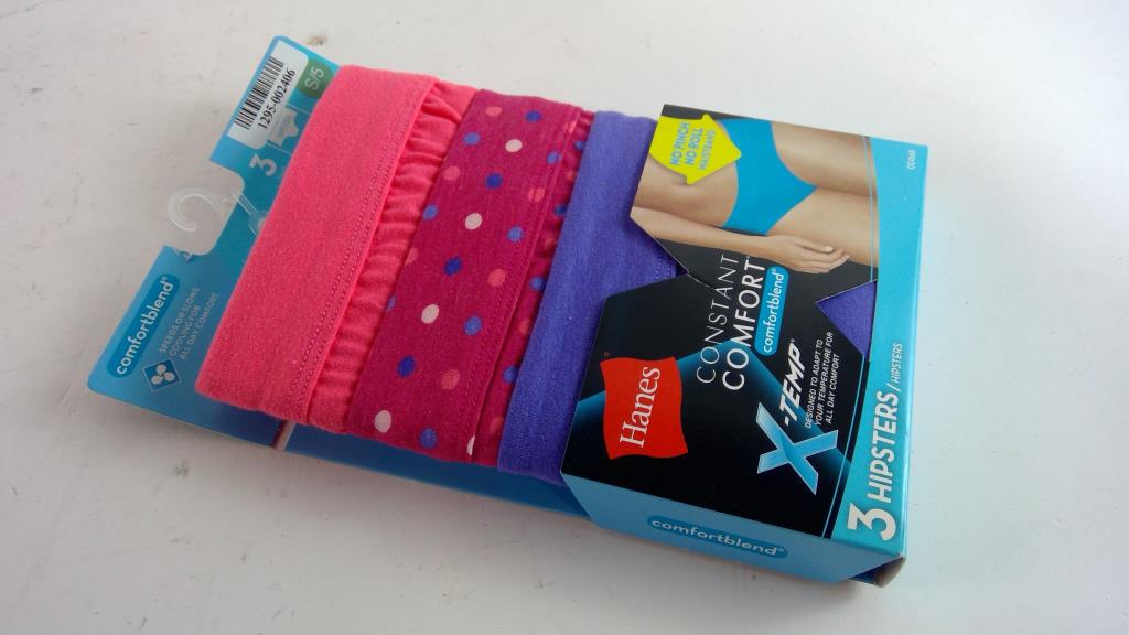 Hanes Constant Comfort X Temp Hipster Underwear Size S 5 Property Room