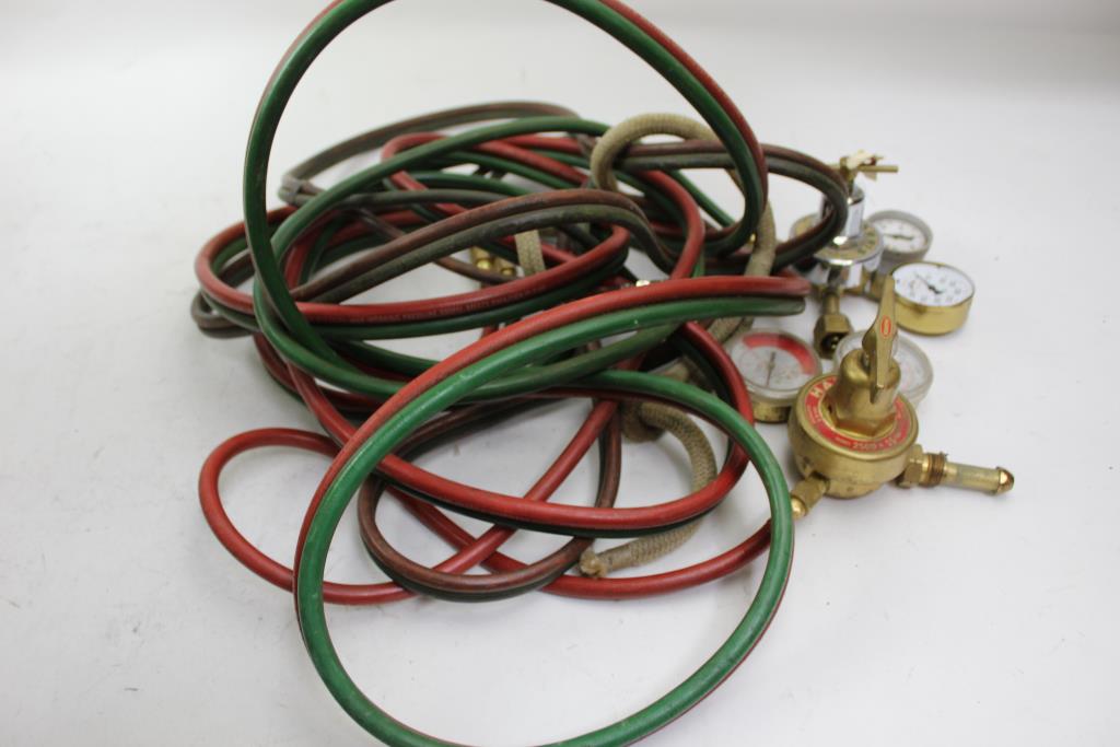 Harris Heavy Duty Acetylene Cable And Gauges | Property Room