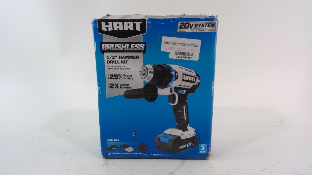Hart 1/2'' Hammer Drill Kit | Property Room