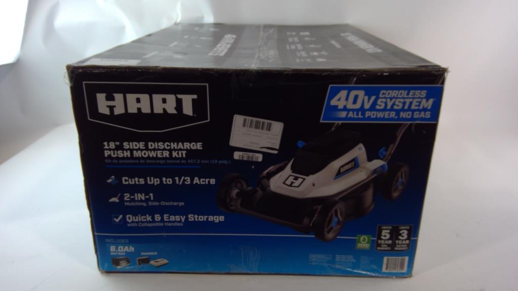 Hart 18'' Side Discharge Push Mower Kit | Property Room