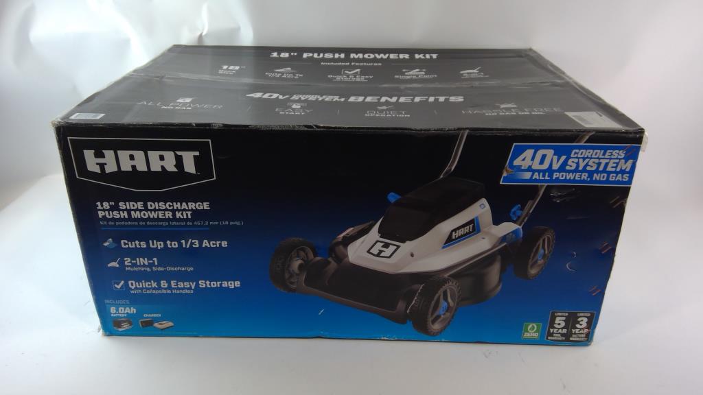 Hart 18'' Side Discharge Push Mower Kit | Property Room