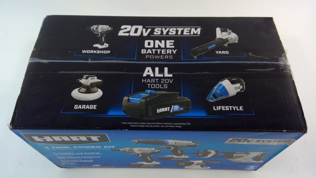 Hart 4 Tool Combo Kit | Property Room